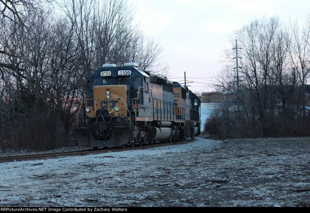 CSX 8199 8707